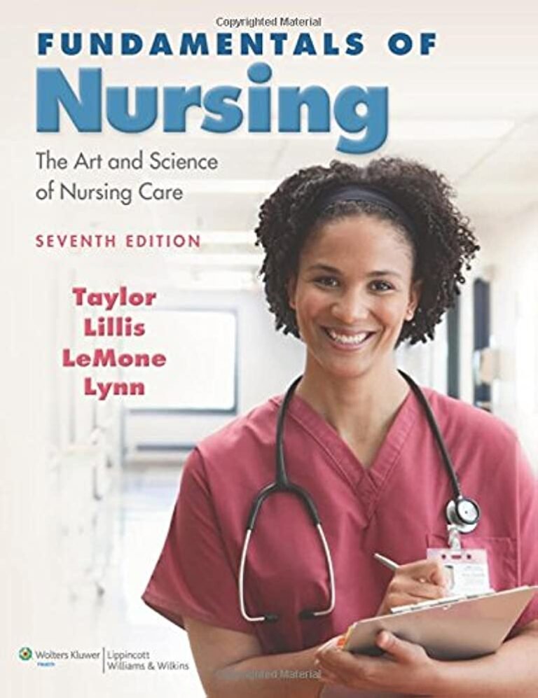 The Art and Science of Nursing Care; Seventh Edition – Apex College of ...